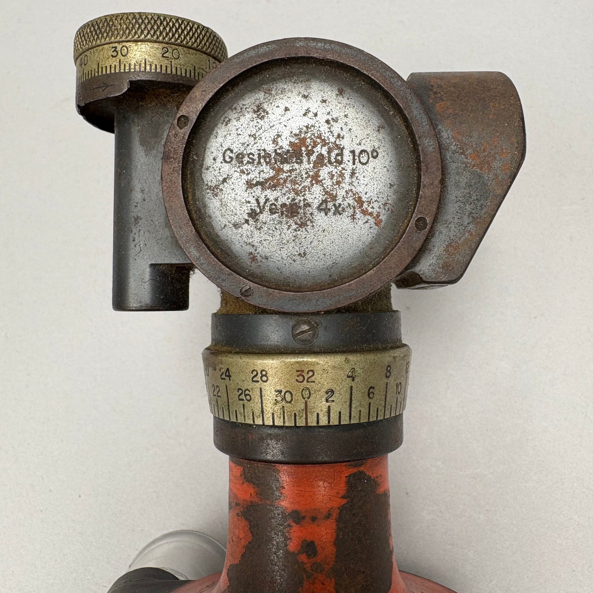 WWI German Light Field Gun/ Artillery Dial Sight, Probably C.P. Goerz ...