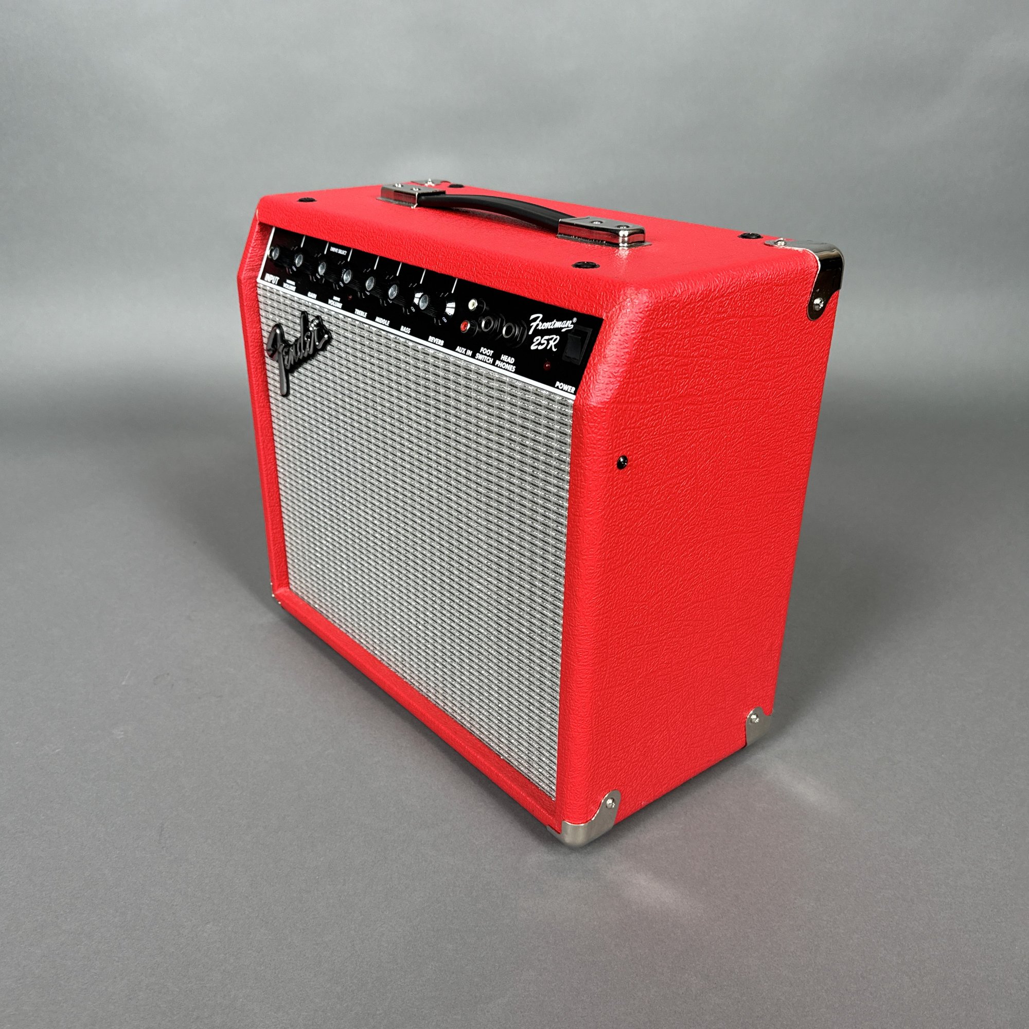 Fender Frontman 25R Red Tolex Amplifier #3423 | Auctionninja.com