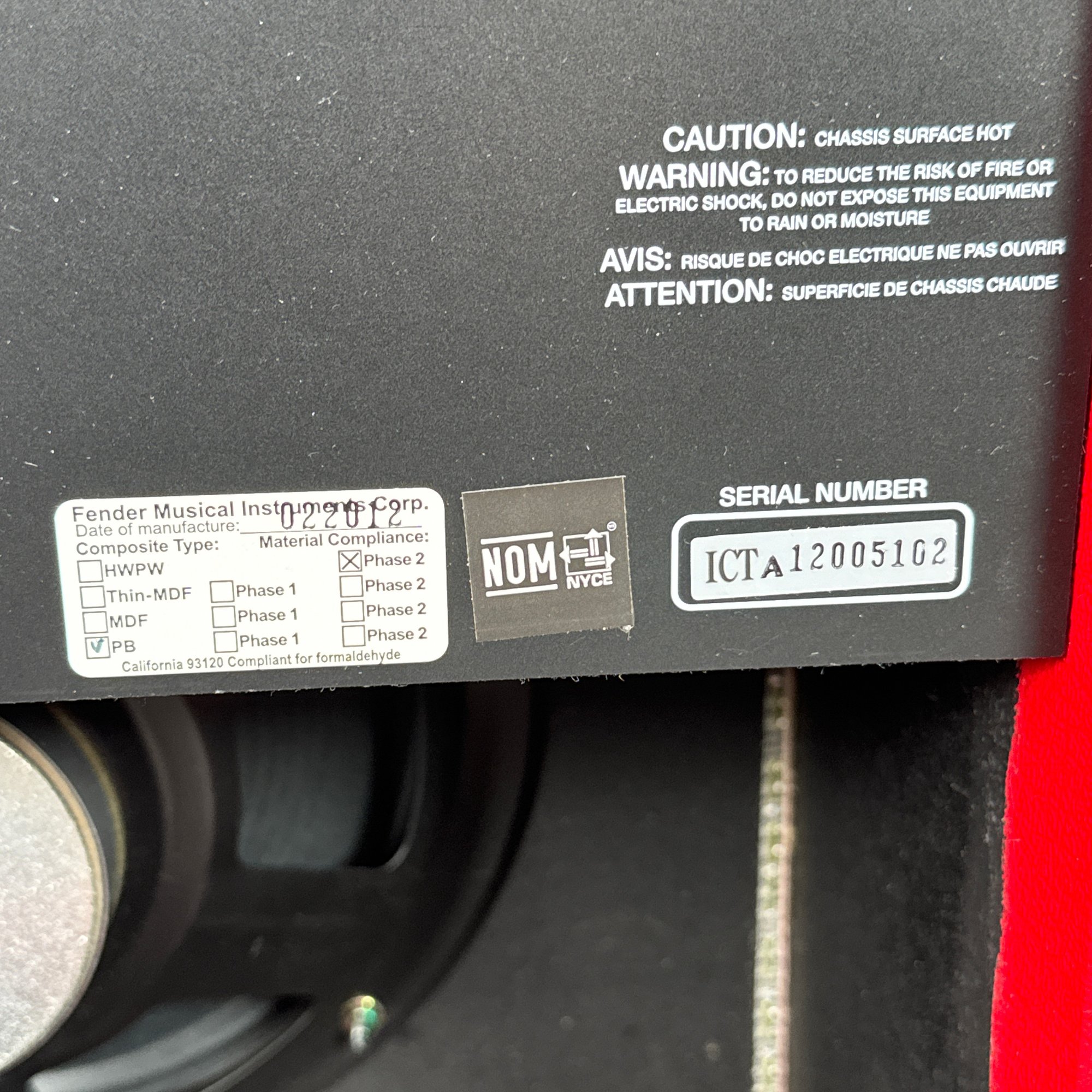 Fender Frontman 25R Red Tolex Amplifier #3423 | Auctionninja.com