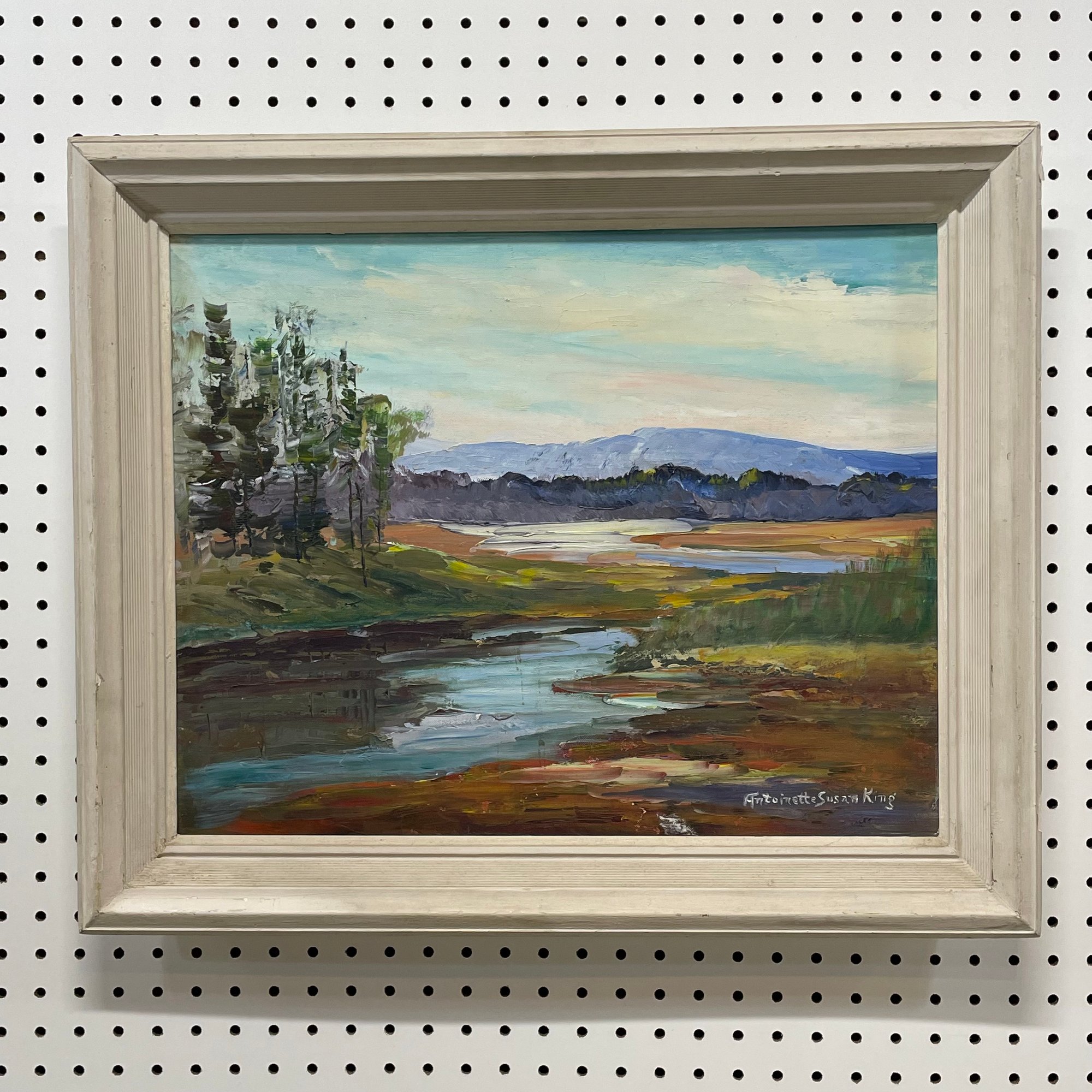 Antoinette Susan King - North Shore Marsh #3010 | Auctionninja.com