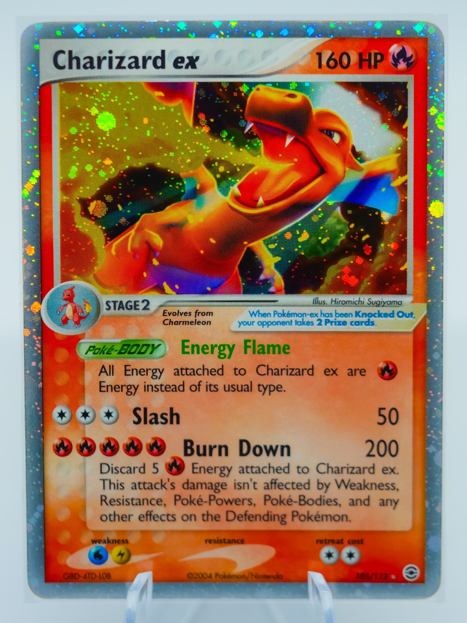 MID-ERA GRAIL!!! GORGEOUS CHARIZARD EX FIRERED LEAFGREEN SET FULL ...