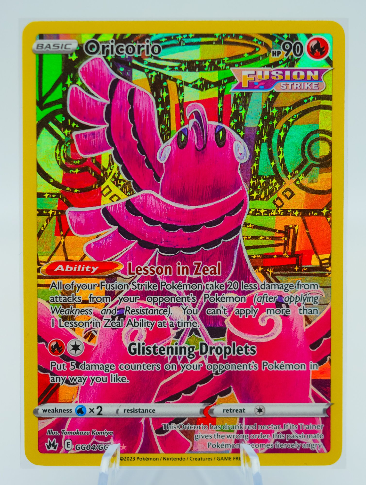 16x CROWN ZENITH SET GALARIAN GALLERY FULL ART Holographic Pokemon ...