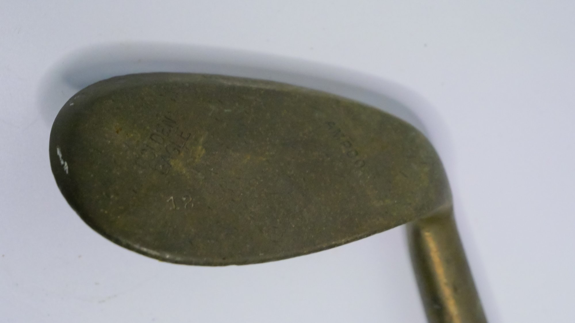 Antique "golden Eagle" Golf Club With Wooden Shaft #4745 | Auctionninja.com
