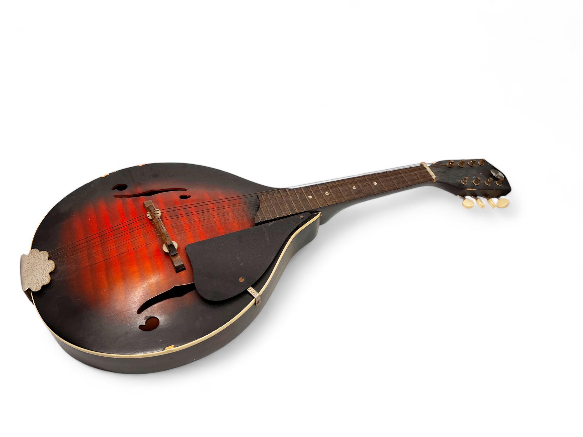 (H-40) VINTAGE SUNBURST 8 STRING MANDOLIN-SEE IMAGES FOR CONDITION-USA ...