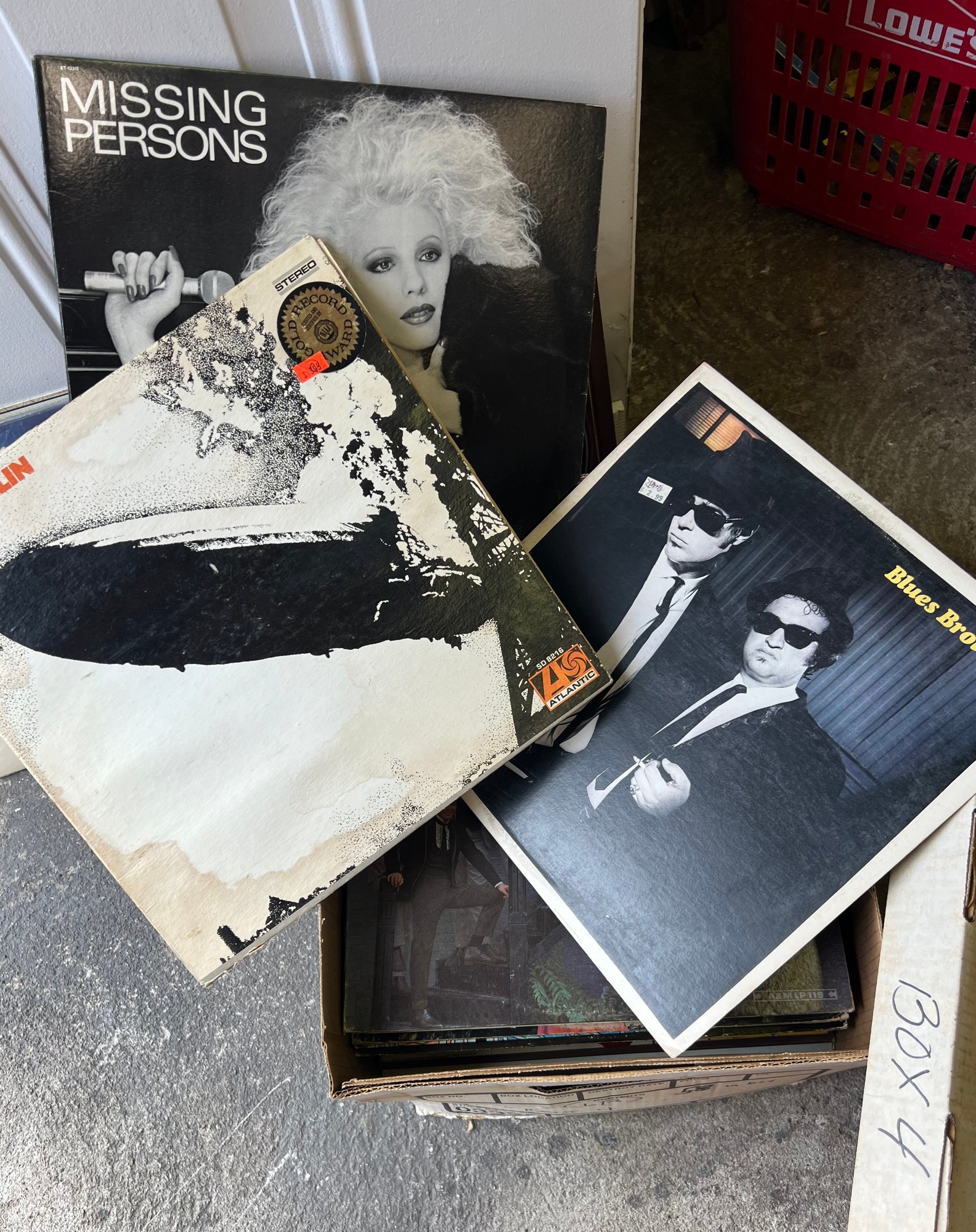 (Records-4) COLLECTION OF 58 PLAYED VINTAGE ROCK RECORDS LP's VINYL ...