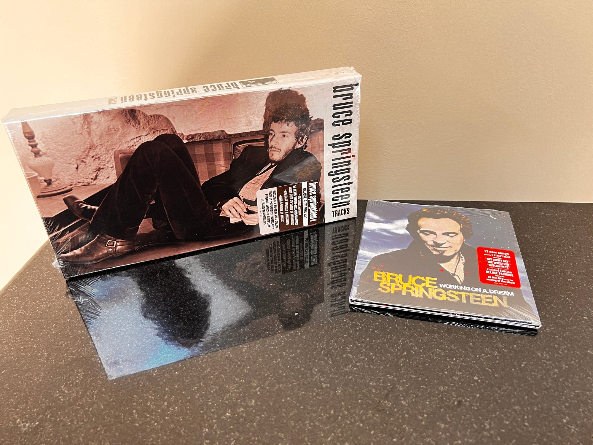 (A-32) NEW IN BOX-PAIR OF BRUCE SPRINGSTEEN CD ALBUMS-4 CD SET BRUCE ...