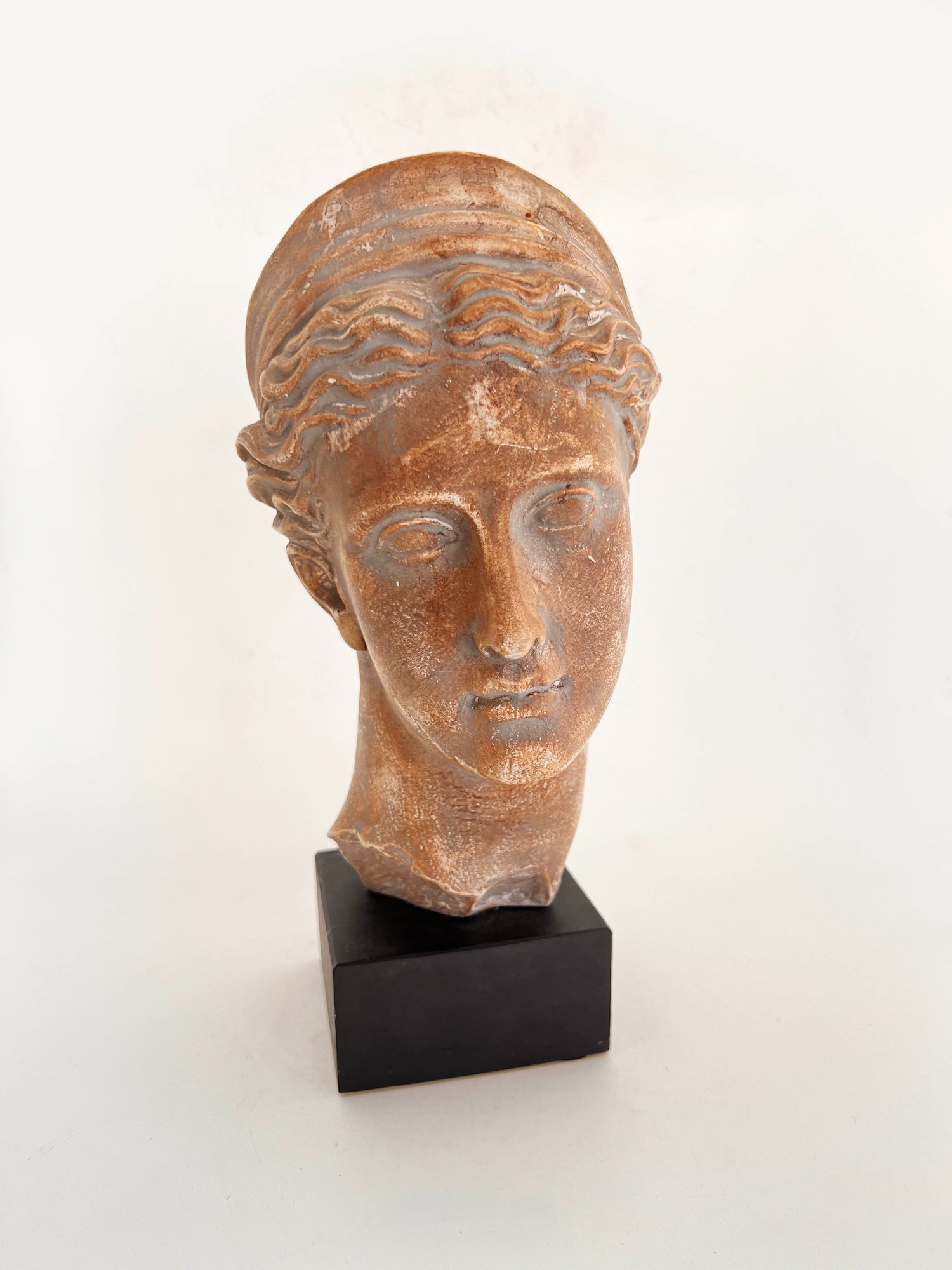 (A-35) VINTAGE 1967 AUSTIN PRODUCTIONS BUST OF GRECIAN WOMAN CLASSICAL ...