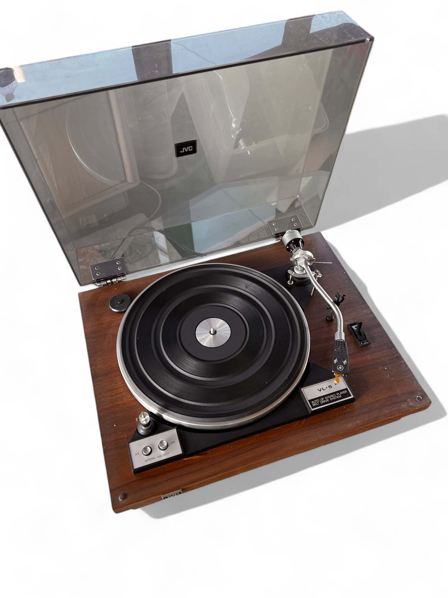 (A-57) VINTAGE JVC TURNTABLE MODEL VL-5 UNTESTED #23269 | Auctionninja.com