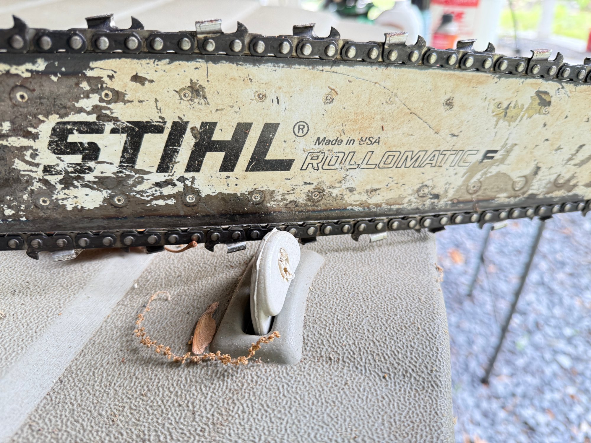 (GT-2) PRE OWNED STIHL GAS POWERED CHAIN SAW-MS362C WITH CASE AS SHOWN ...