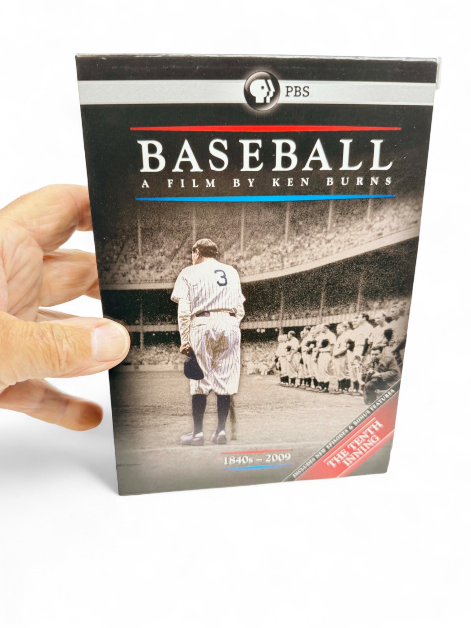 (B-1-45) TRIO OF UNOPENED BOXES OF DVD BOXED SETS-BASEBALL BY KEN BURNS ...
