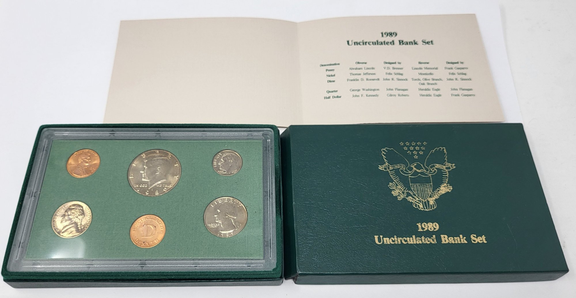 1989 Uncirculated Bank Set #1983 | Auctionninja.com