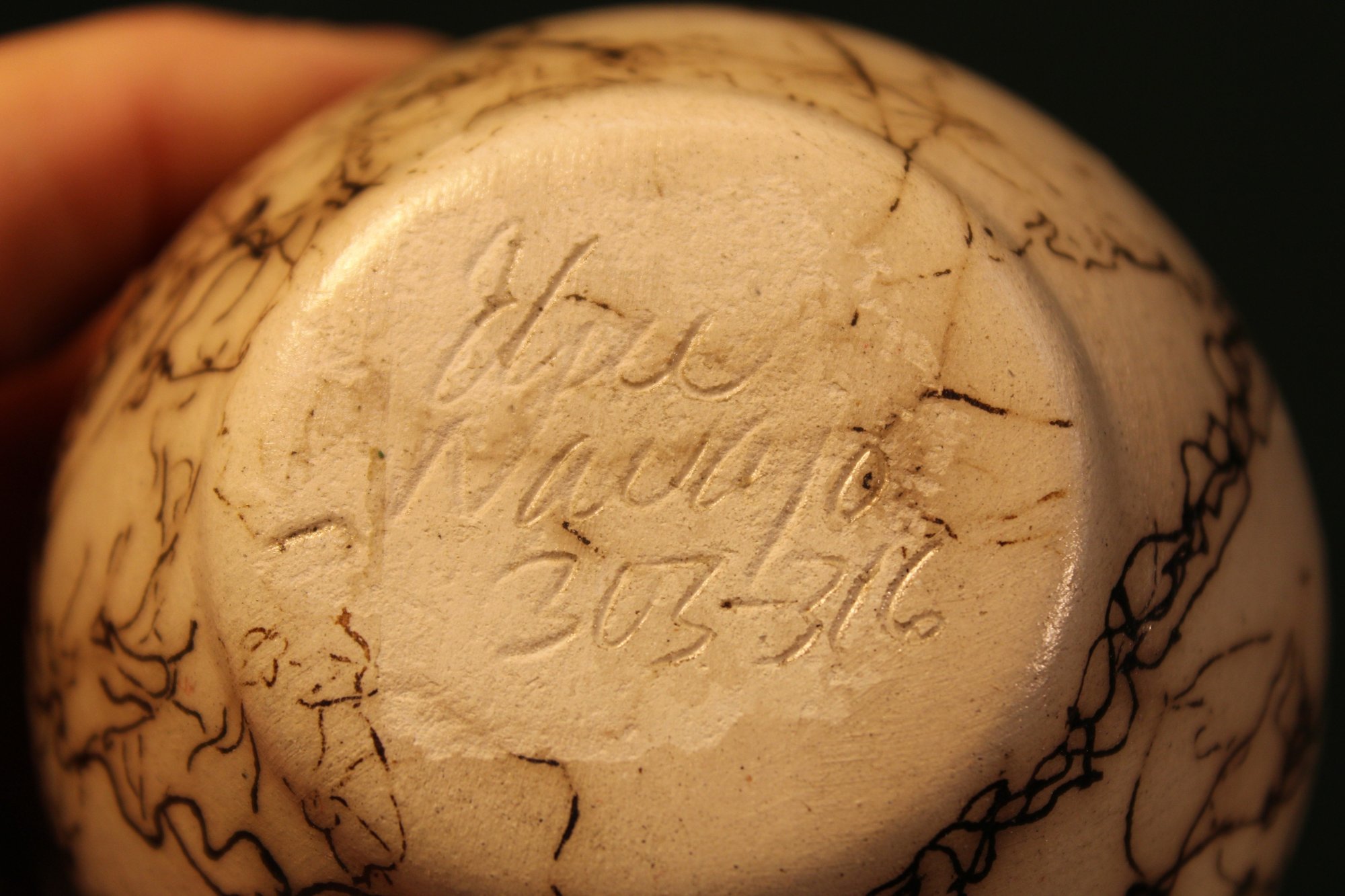 Navajo Horse Hair Decorated Vase, Cowboy Covered Jar, Aunt Jemima Lamp ...