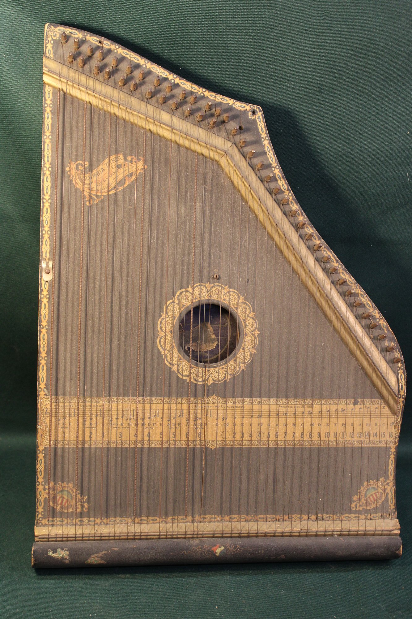 Antique Columbia Zither Special (71) #14392 | Auctionninja.com
