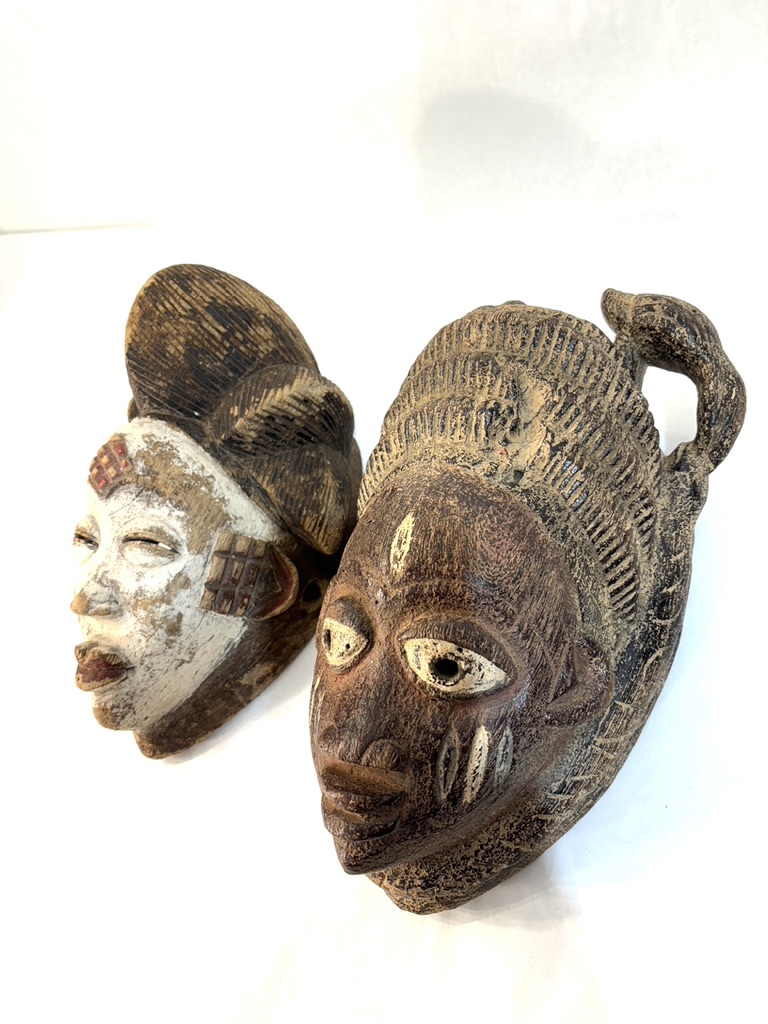 Antique Punu Mukudj. Okuyi Mask. Gabon. African Mask #2126 ...