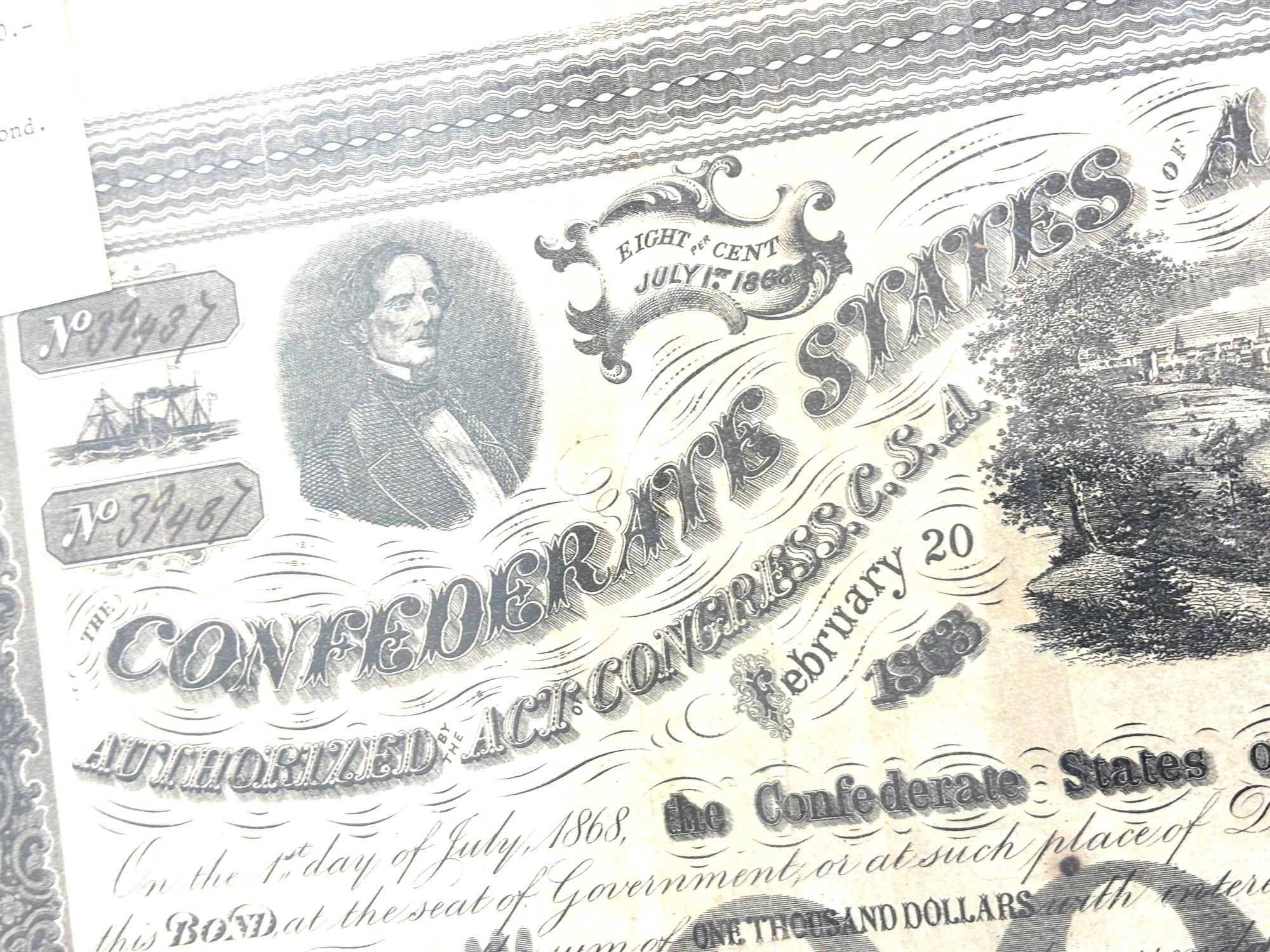 Ephemera Confederate Papers #1863 | Auctionninja.com