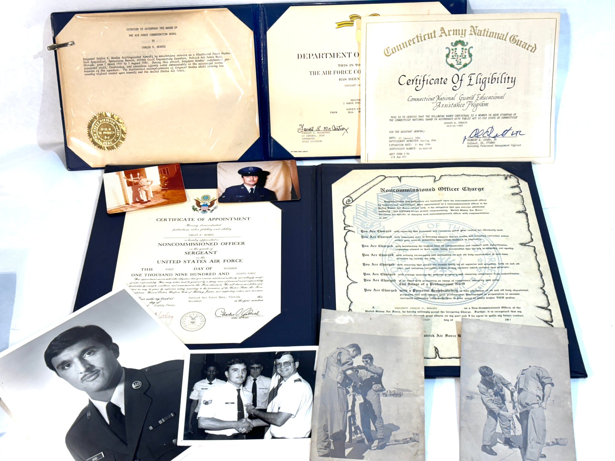 Original Military Documents And Photos #2205 | Auctionninja.com