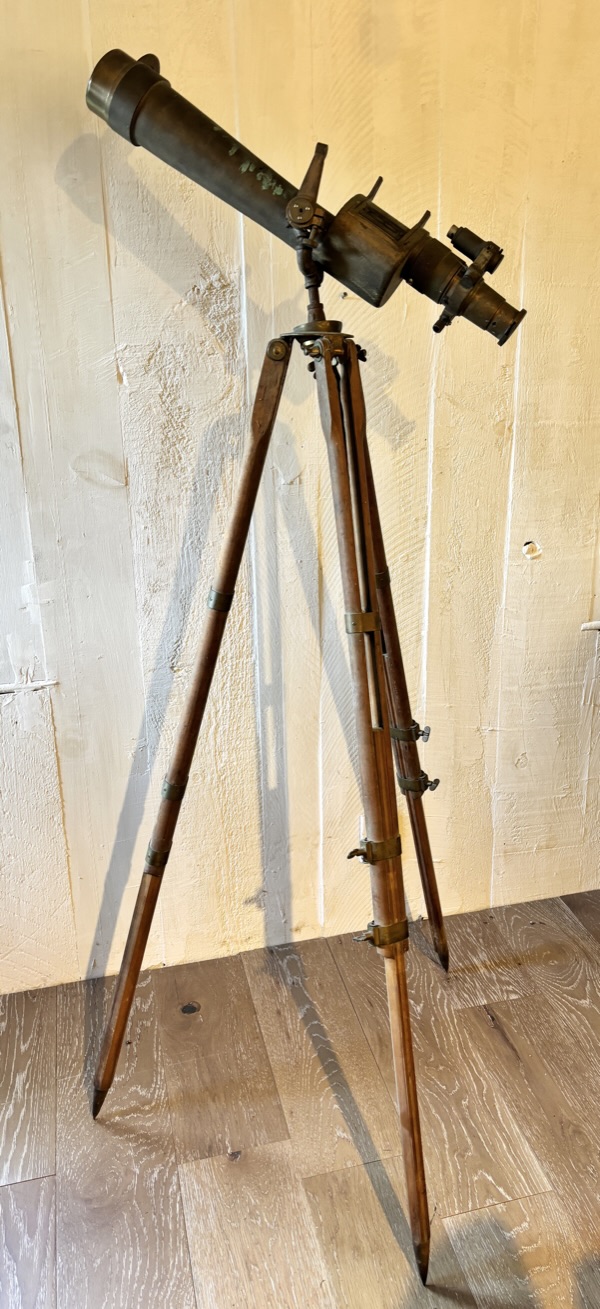 Vintage WWII Spotting Scope Telescope M1910AI And Tripod #2271 ...
