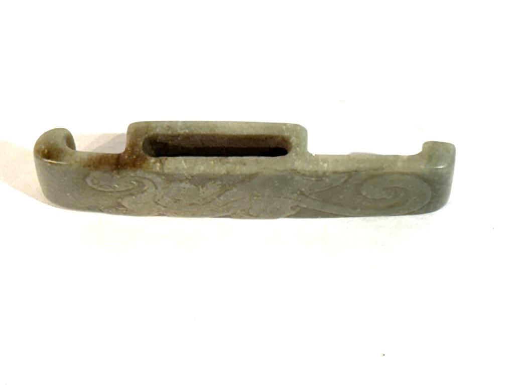 Chinese Jade Sword Slide #1832 | Auctionninja.com