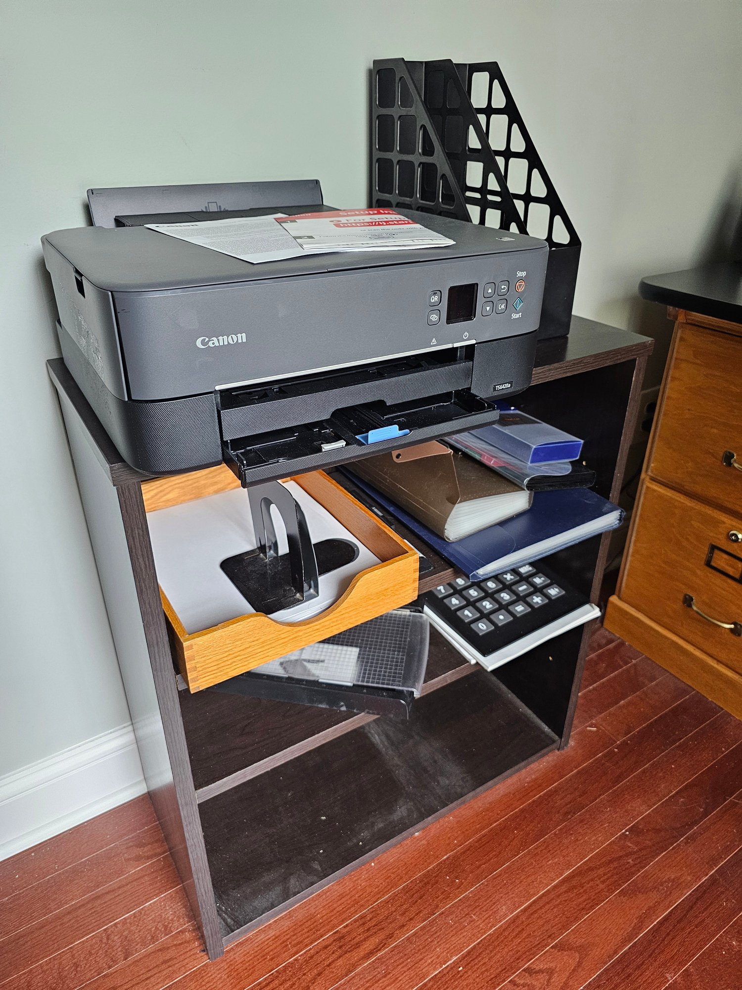Office Supplies Lot - Printer, Bookshelf, Paper & More #2122 ...