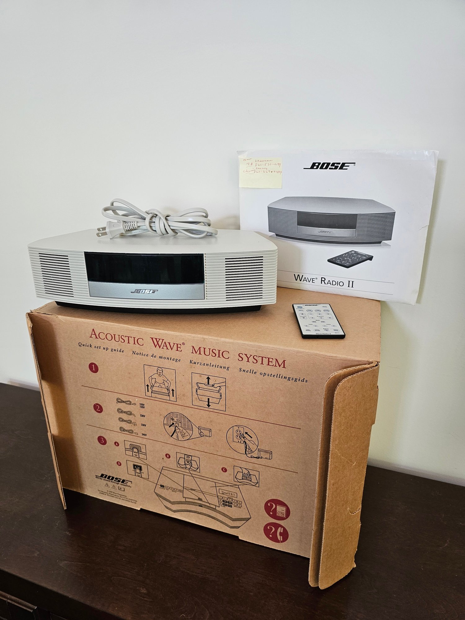 Bose Wave Radio II - IN BOX! #2601 | Auctionninja.com