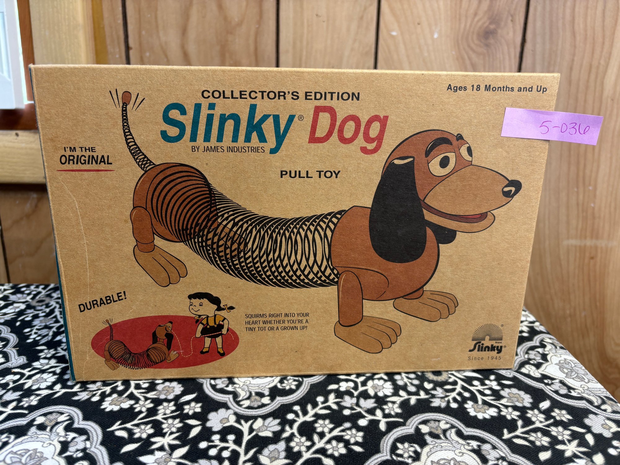 Vintage Slinky Dog Toy In Box #19223 | Auctionninja.com
