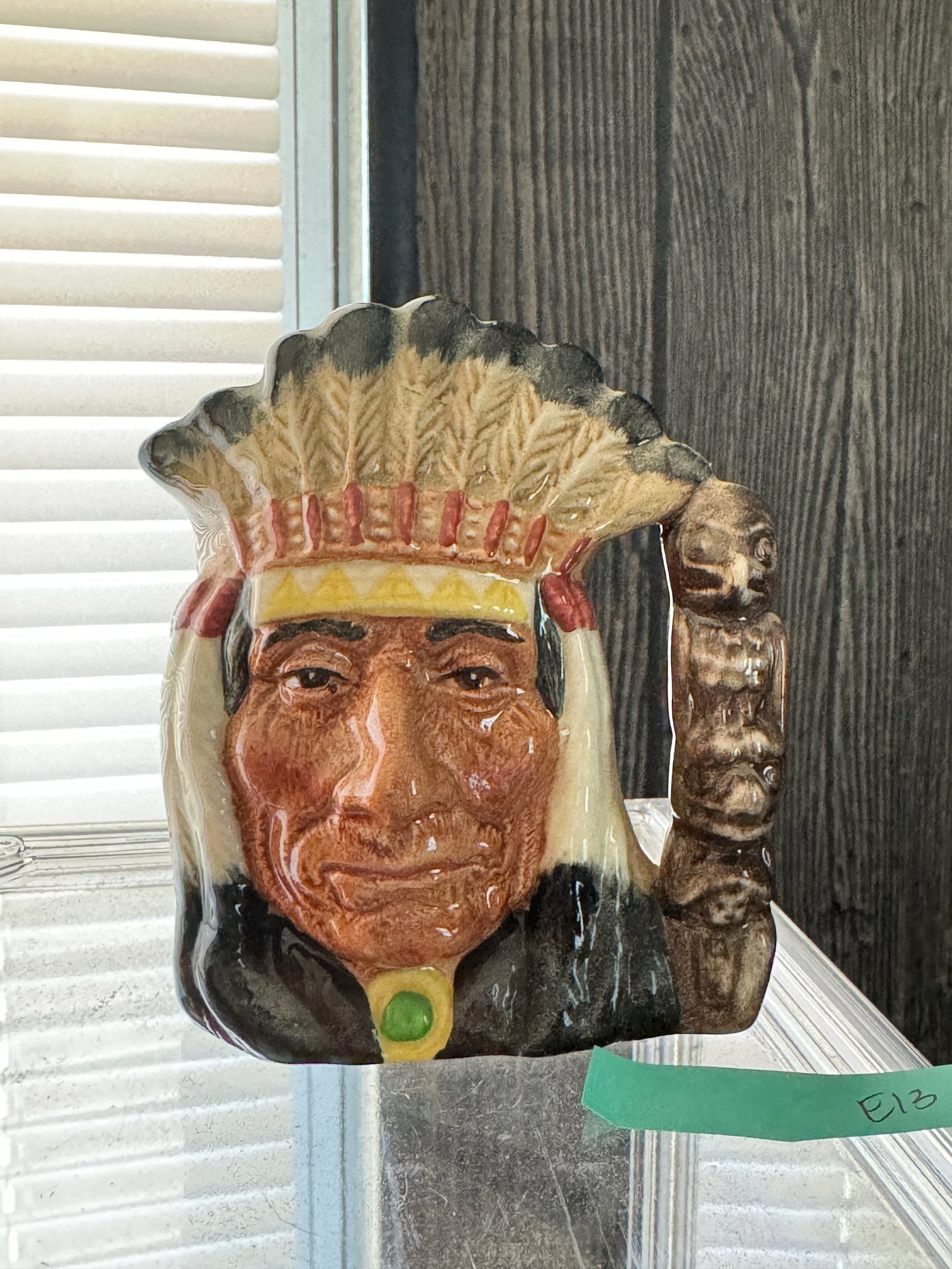 Vintage Royal Doulton North American Indian Toby Mug #18970 ...