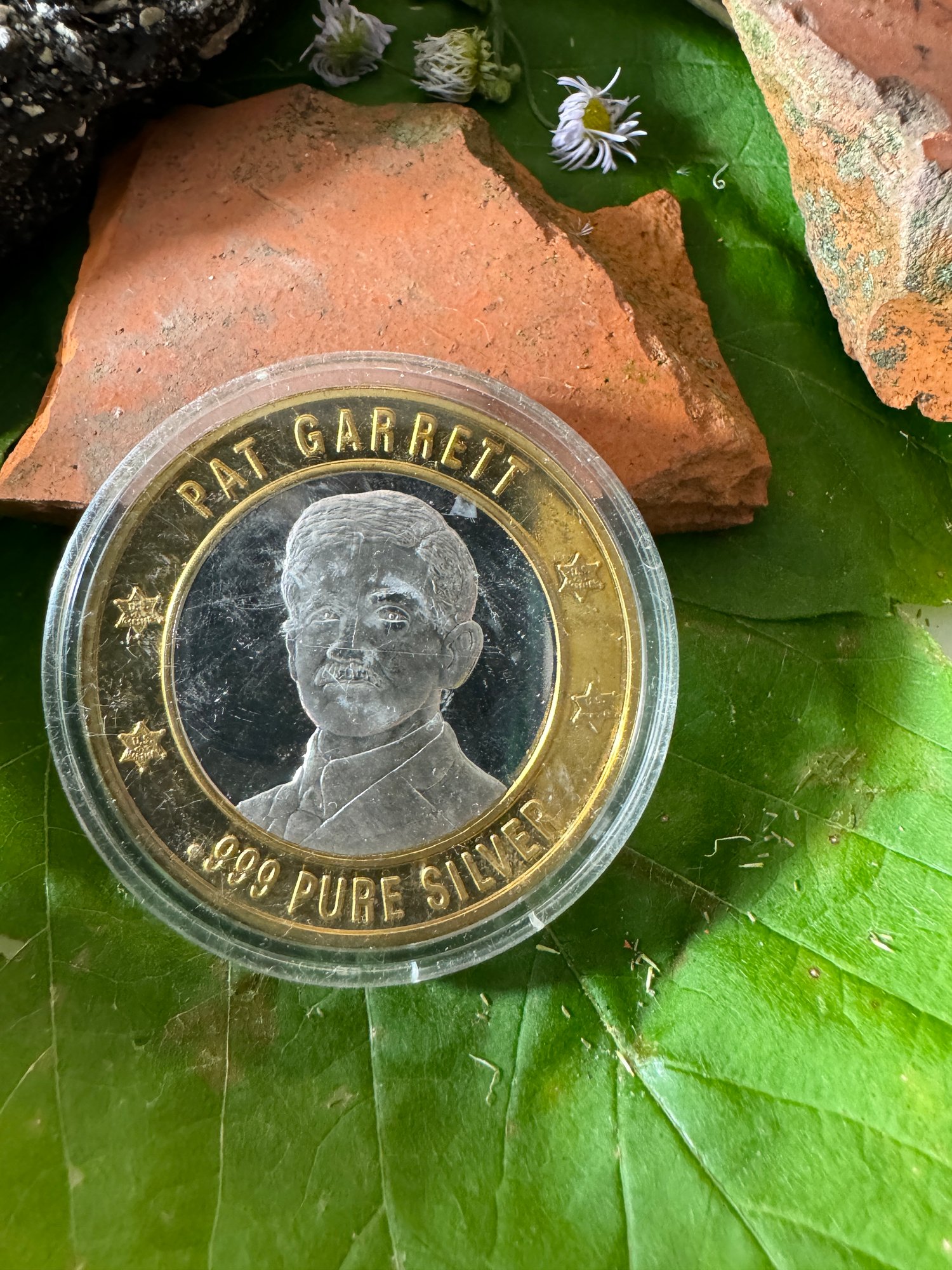 Limited Edition Lawmen Series .999 Fine Silver Pat Garrett Gaming Token ...