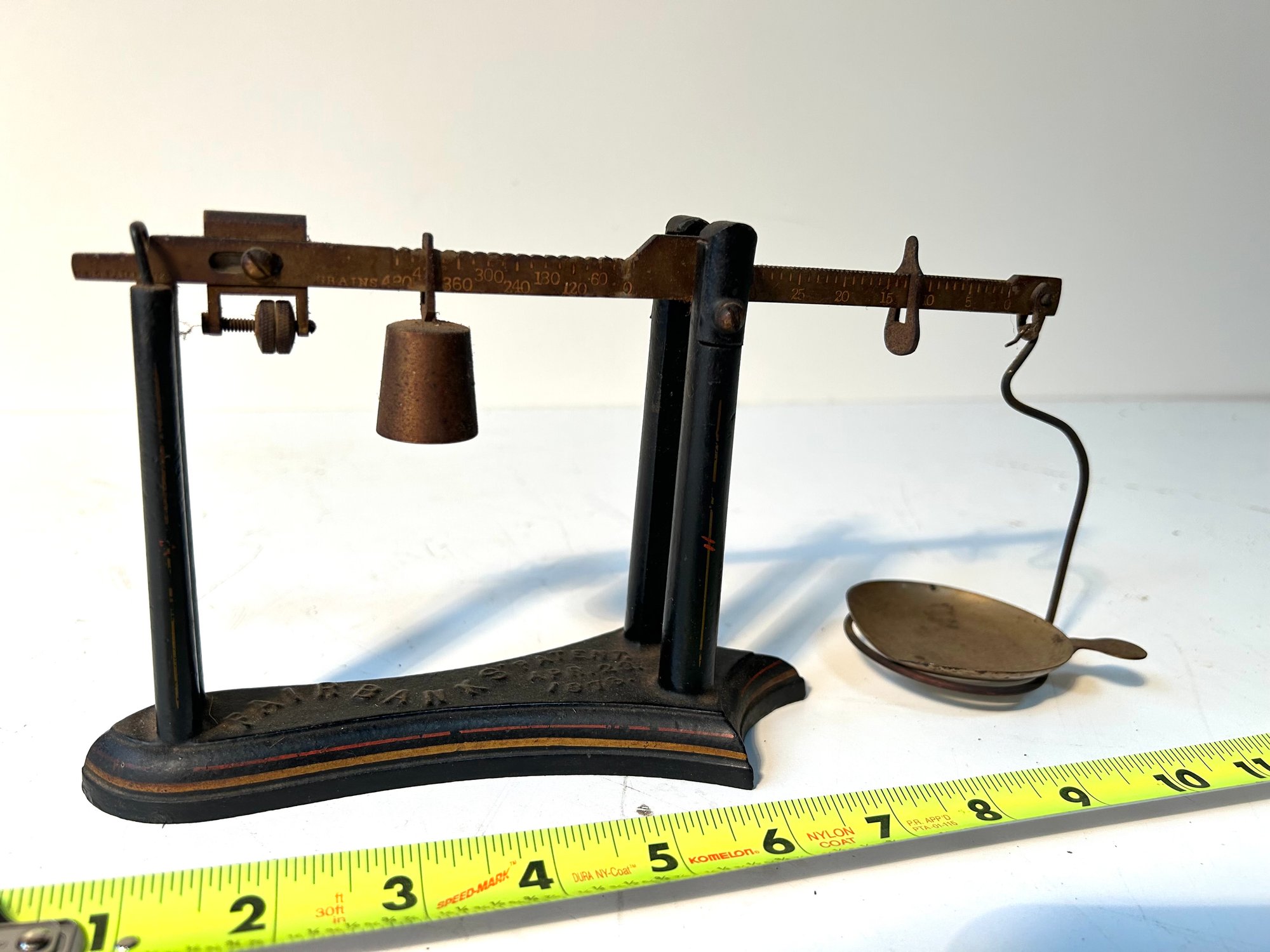 Fairbanks Gold Scale 1878 #4124 | Auctionninja.com