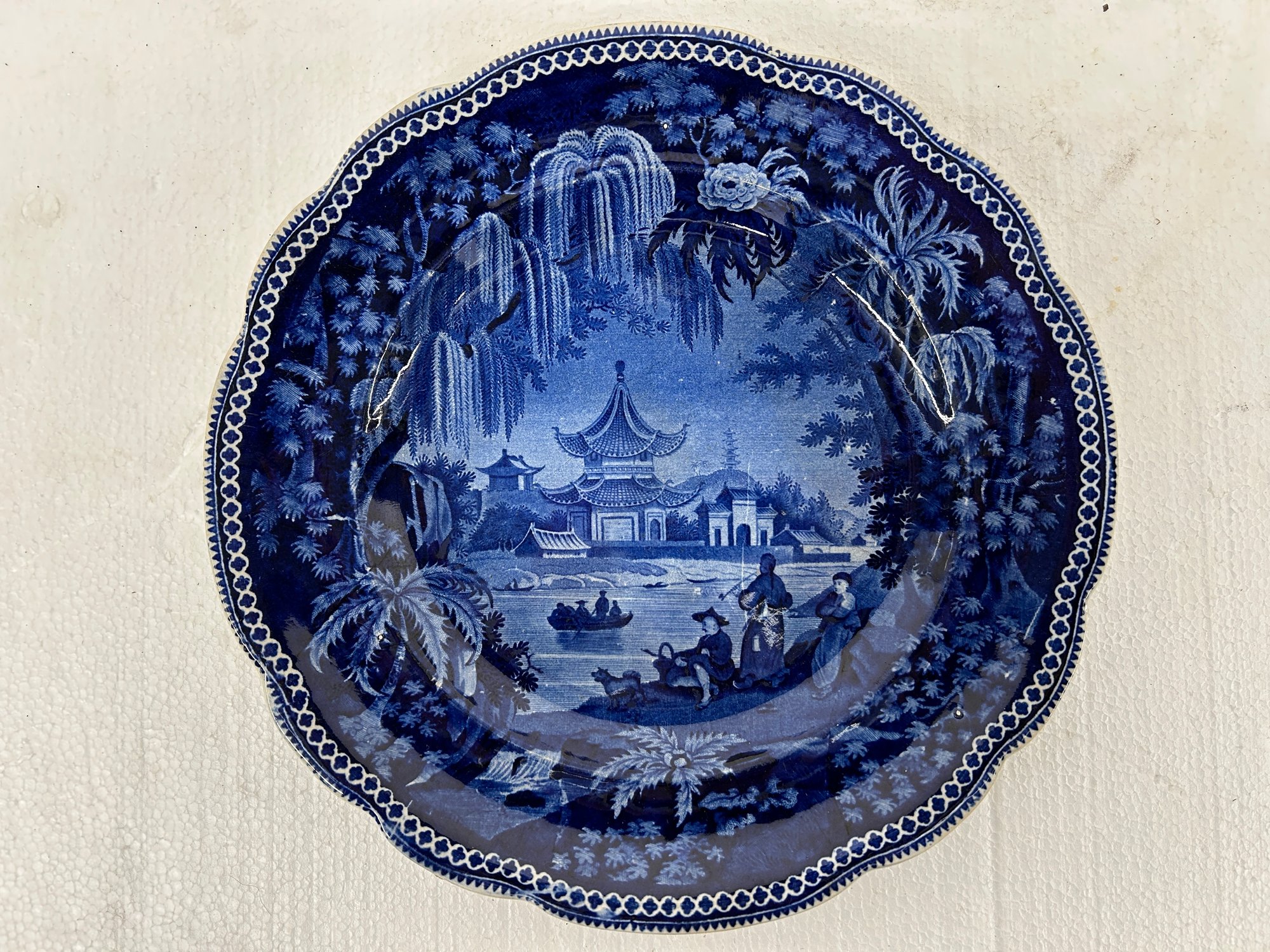 11 Inch Flo-blu Plate #4288 | Auctionninja.com