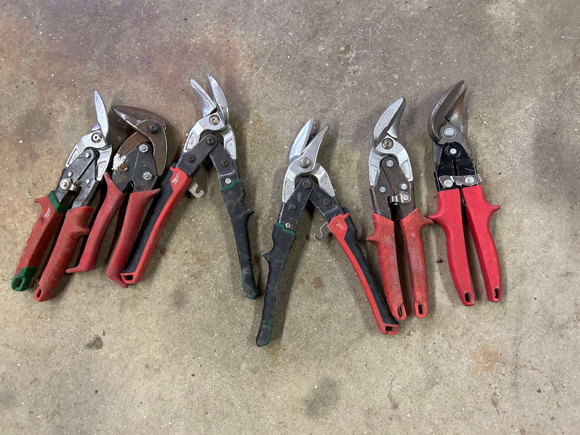 Six Tin Snips #4221 | Auctionninja.com