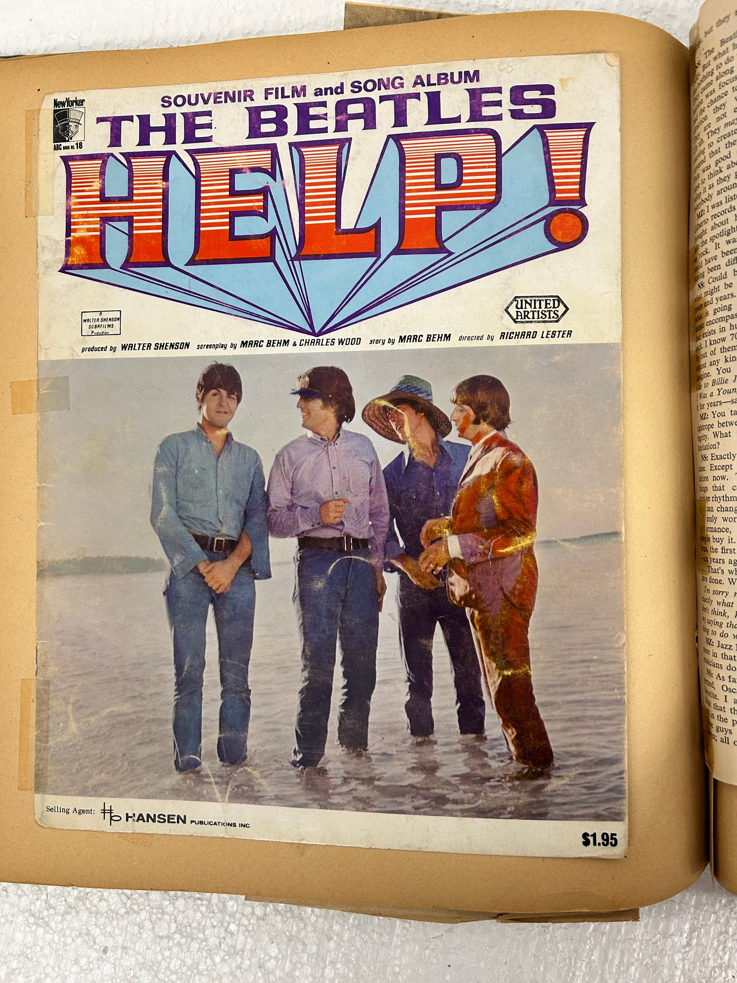 Original Beatles Scrapbook #5796 | Auctionninja.com