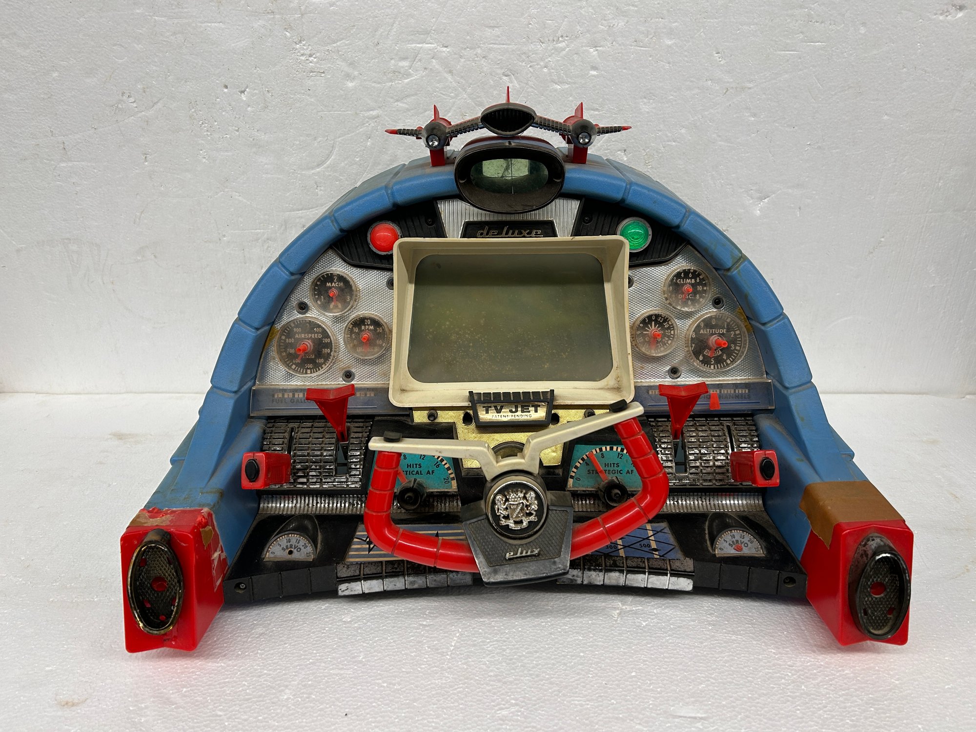 1962 Jimmy TV Jet Deluxe Flight Simulator #4337 | Auctionninja.com