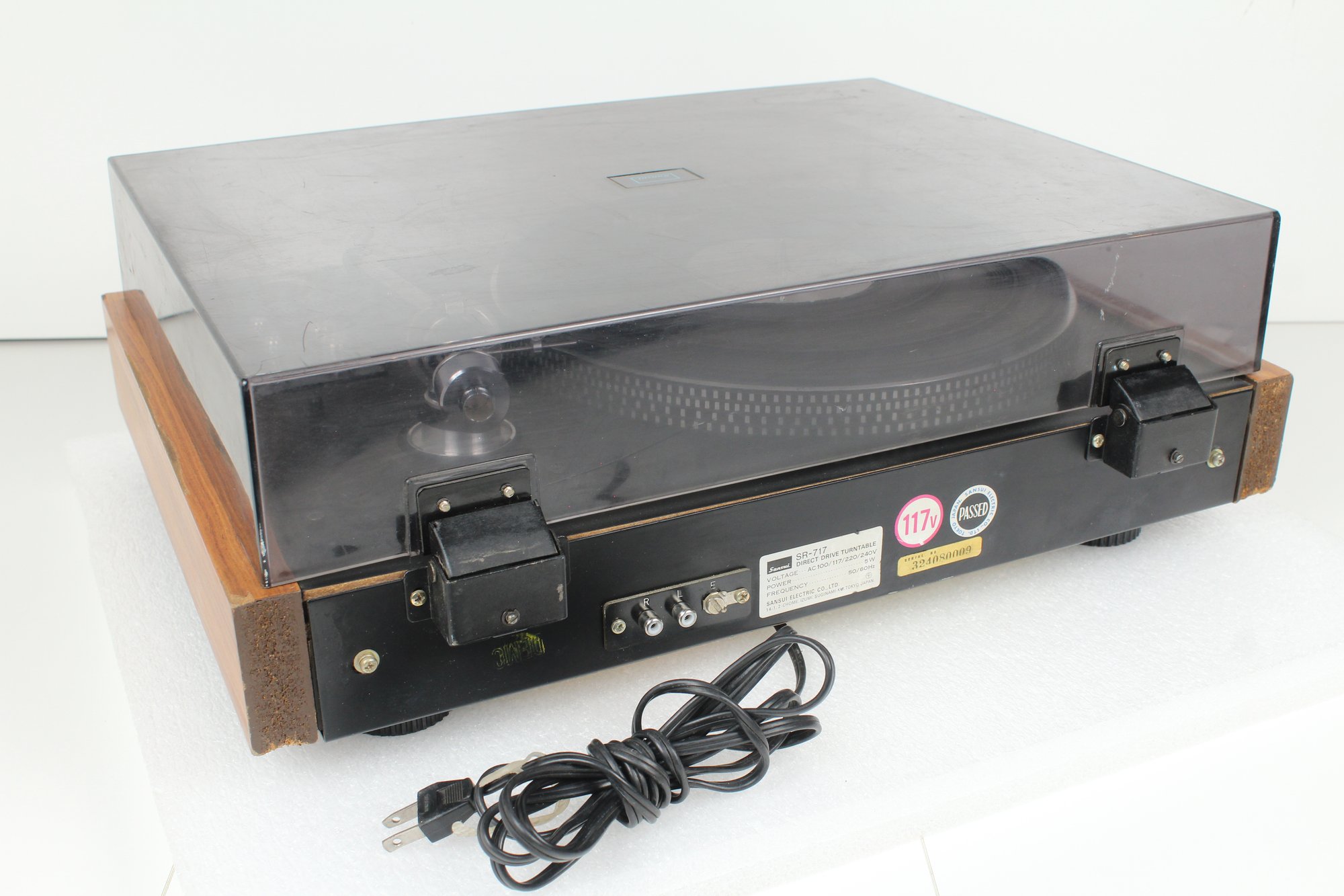 Vintage Sansui SR-717 Direct Drive Turntable Record Player #2205 ...