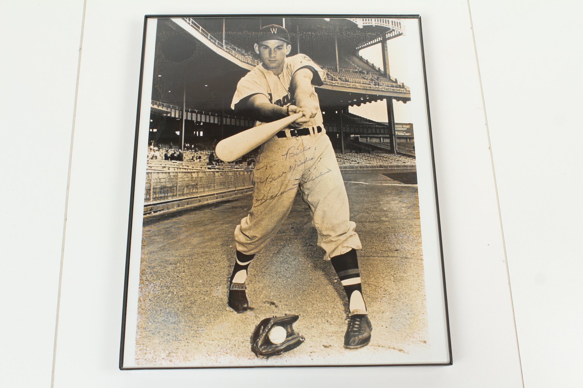Washington Senators Baseball Player HOF #3 Harman Killebrew Signed ...