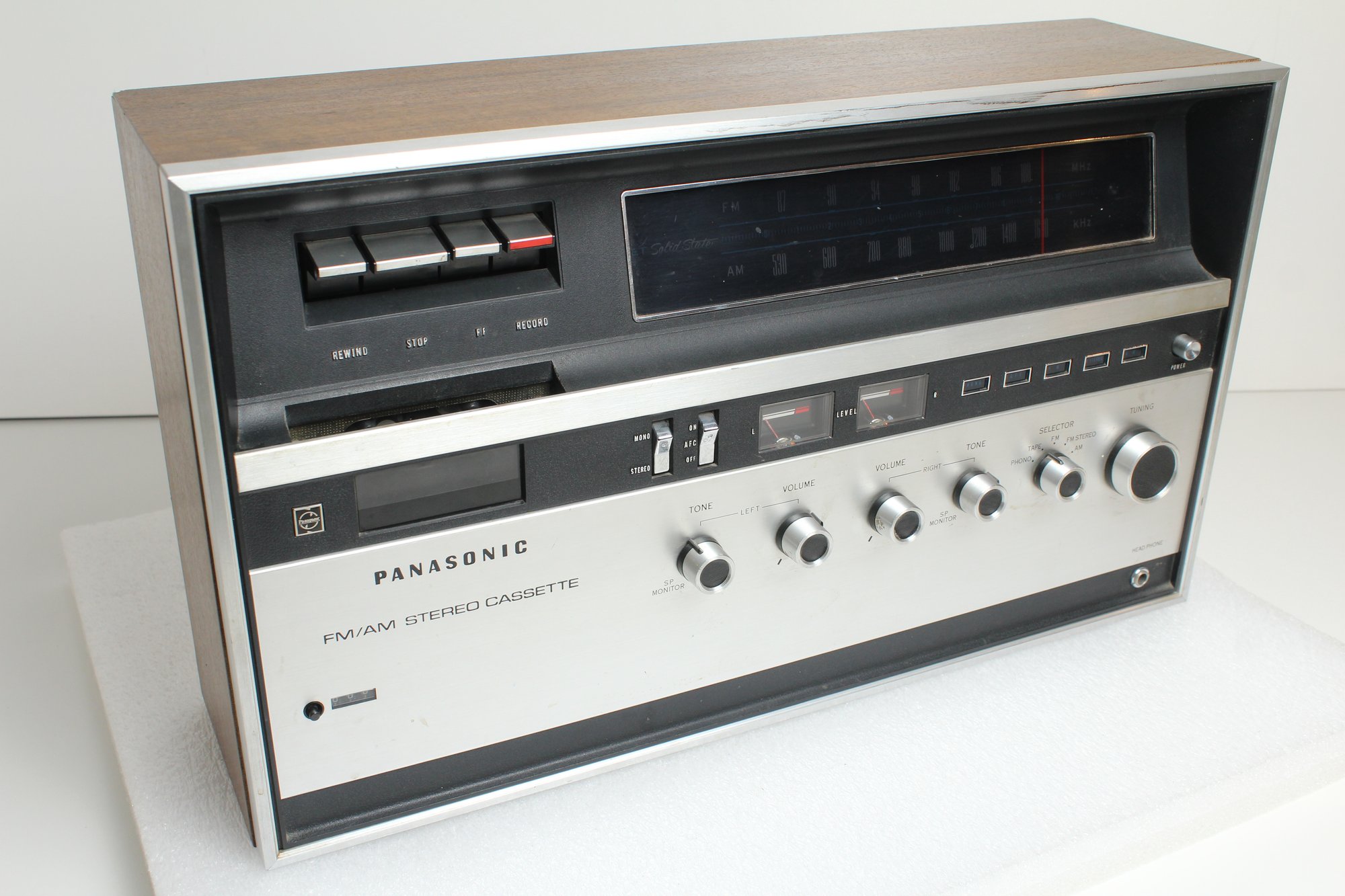 Vintage Panasonic RS-280S Stereo Receiver Cassette Player #2960 ...