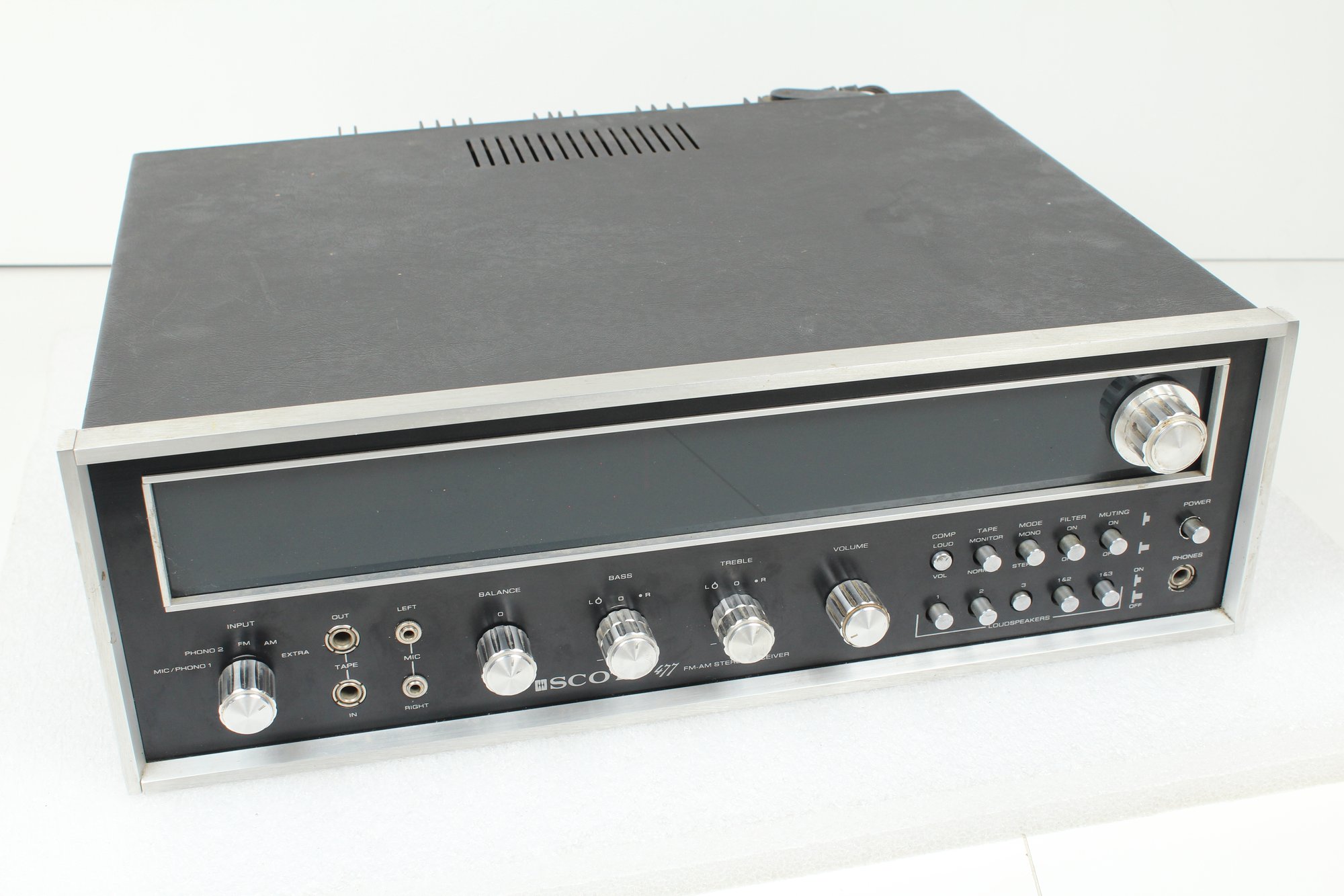 Vintage Scott 477 Am Fm Stereo Receiver 2818