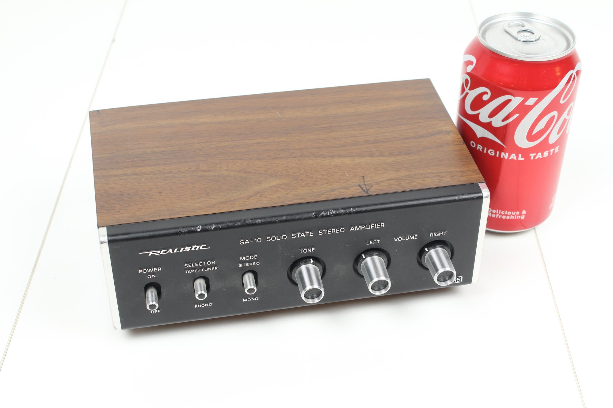 Vintage Realistic SA-10 Integrated Stereo Amplifier - Small And Cute ...