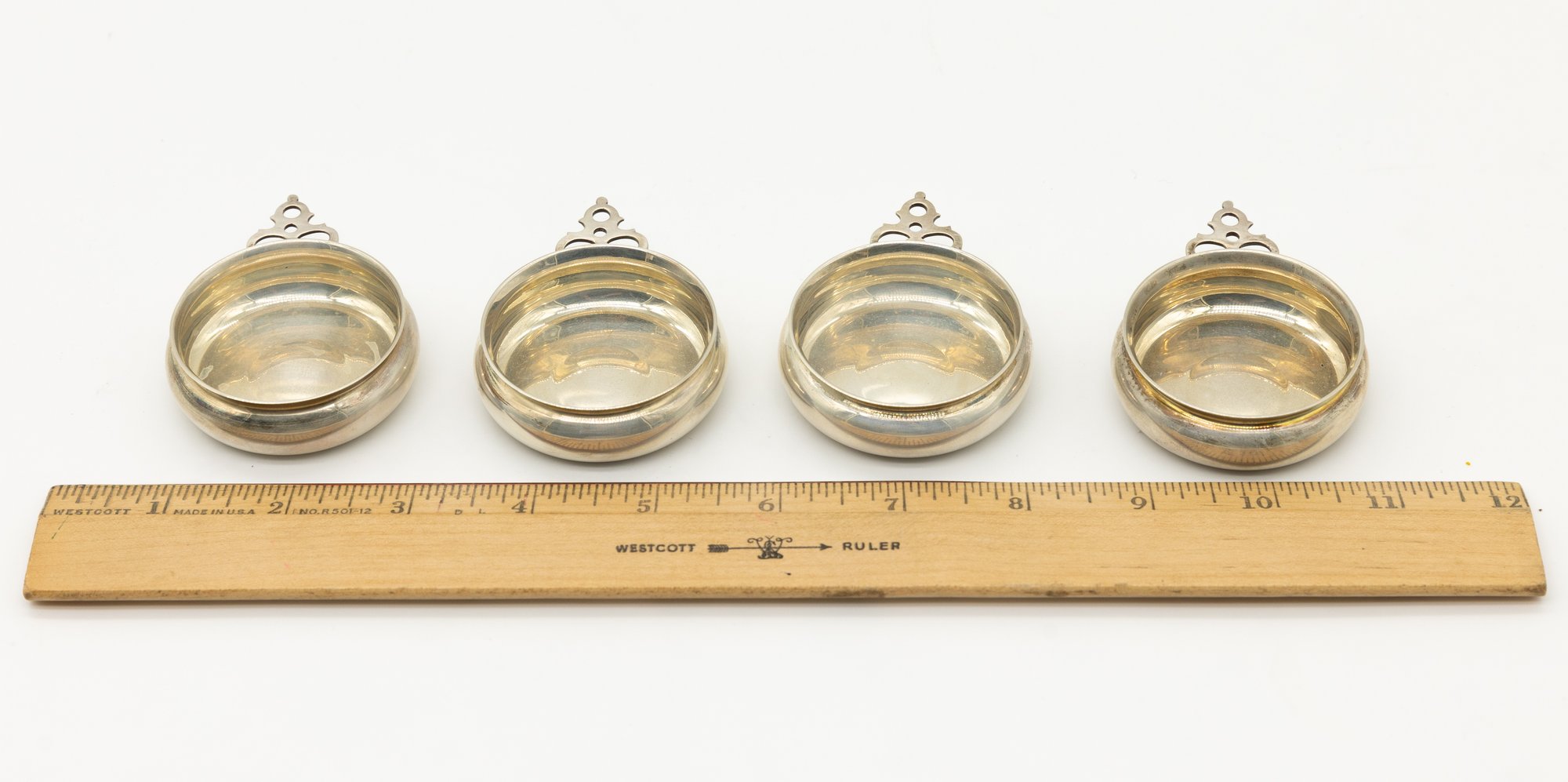 Tiffany & Co. Sterling Silver Master Salt Cellars Set Of 4 With ...