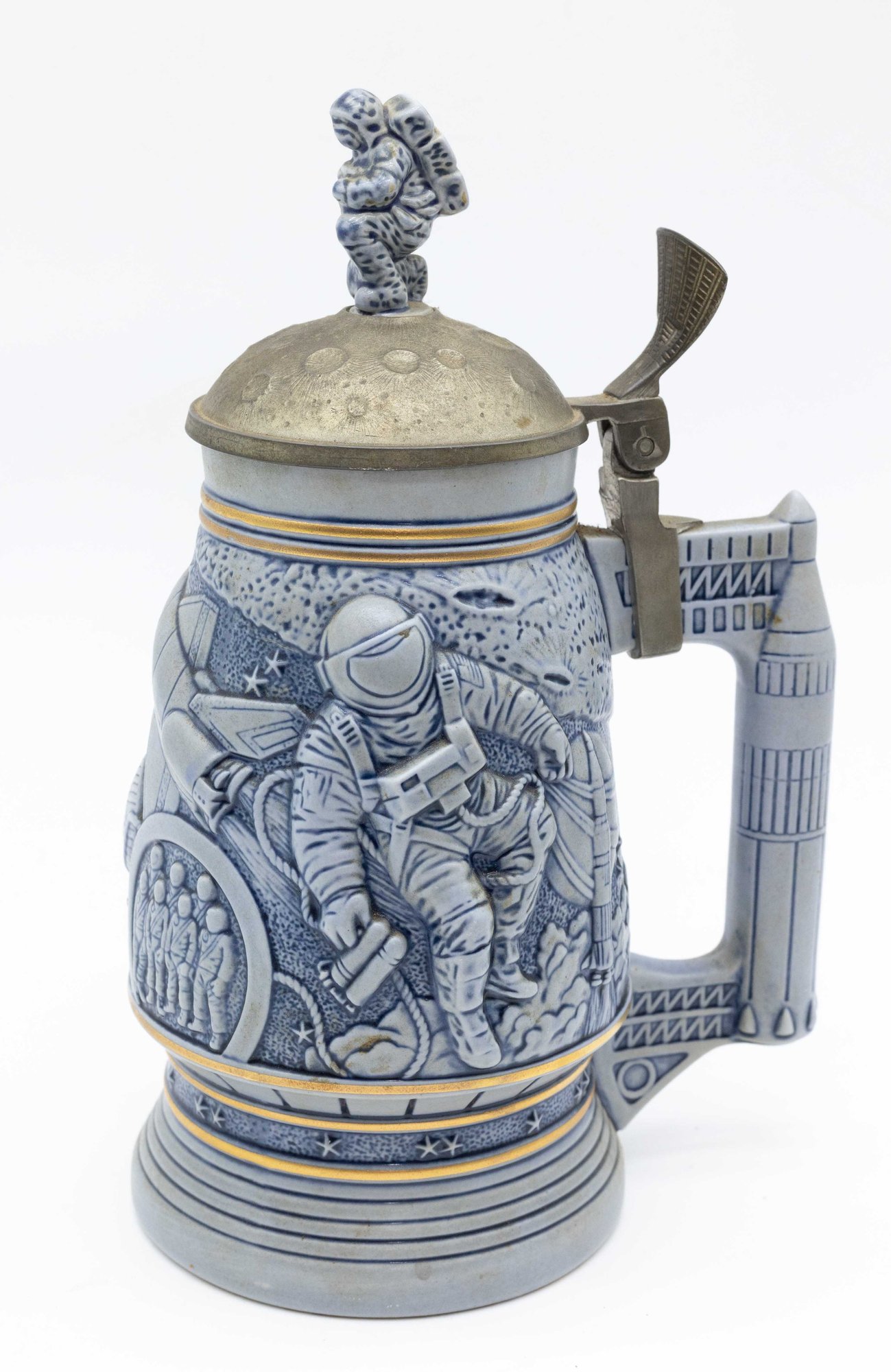 CONQUEST Of SPACE 1991 Collectible Vintage Stein Avon Products ...