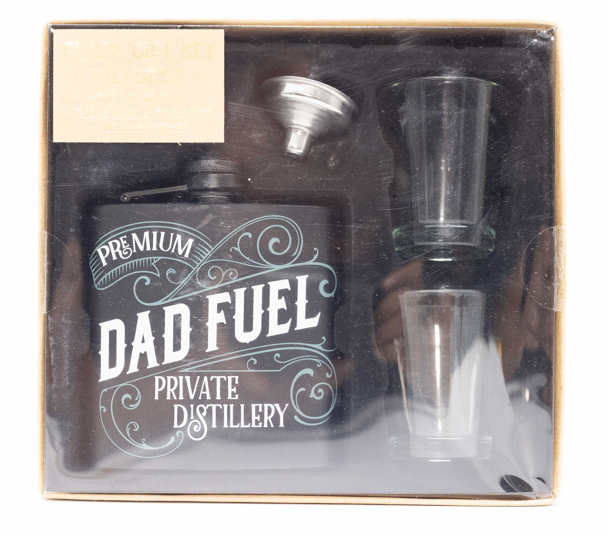 Dad Joke Fuel Flask Set #10862 | Auctionninja.com