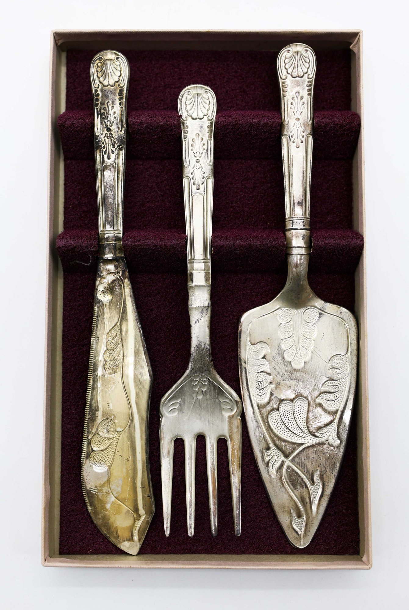 Vintage Mayell Serving Cutlery - Made In England #7632 | Auctionninja.com