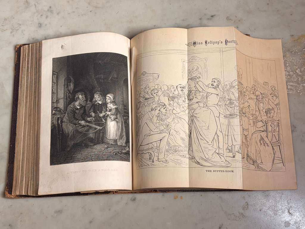 1872 Godeys Ladys Book And Magazine Bound Volume January To June ...
