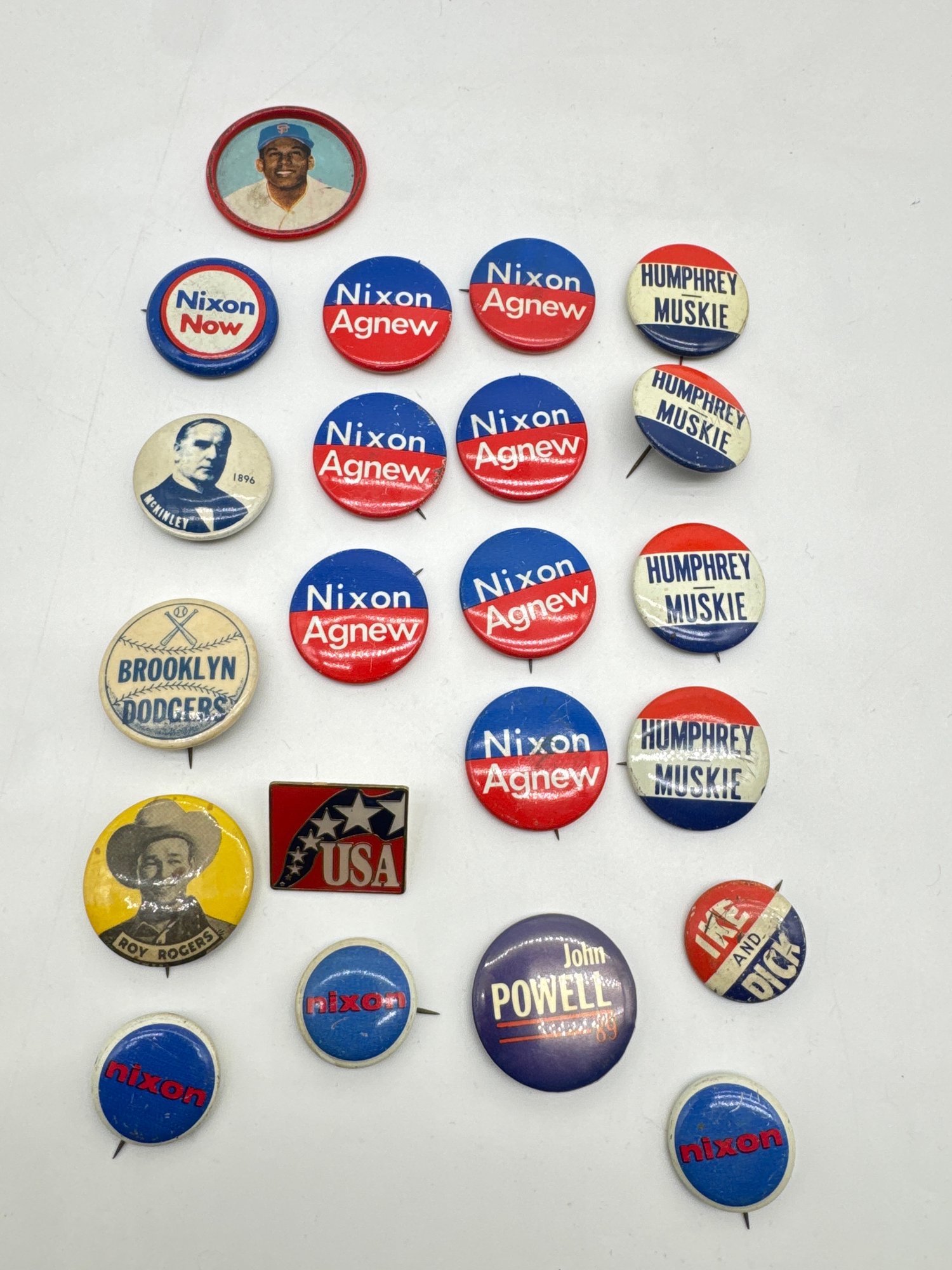 Vintage Political And Pop Culture Pinback Buttons 1950s1970s #20082 ...