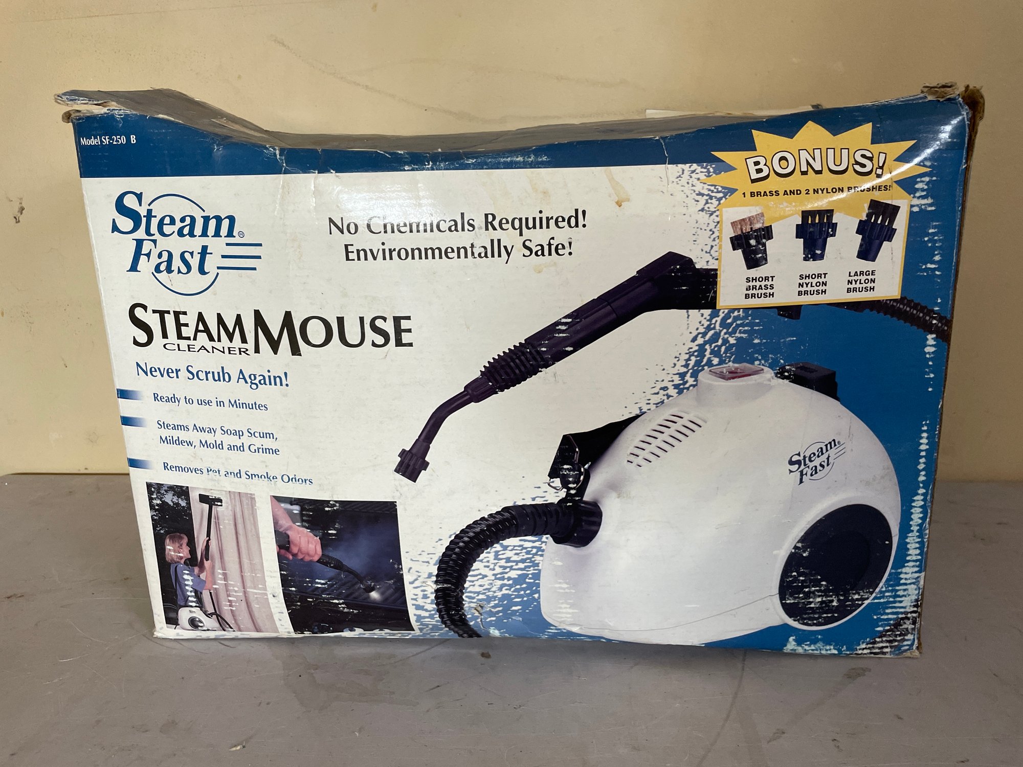 Steam Fast Steam Mouse Cleaner Model# SF250B #6768 | Auctionninja.com