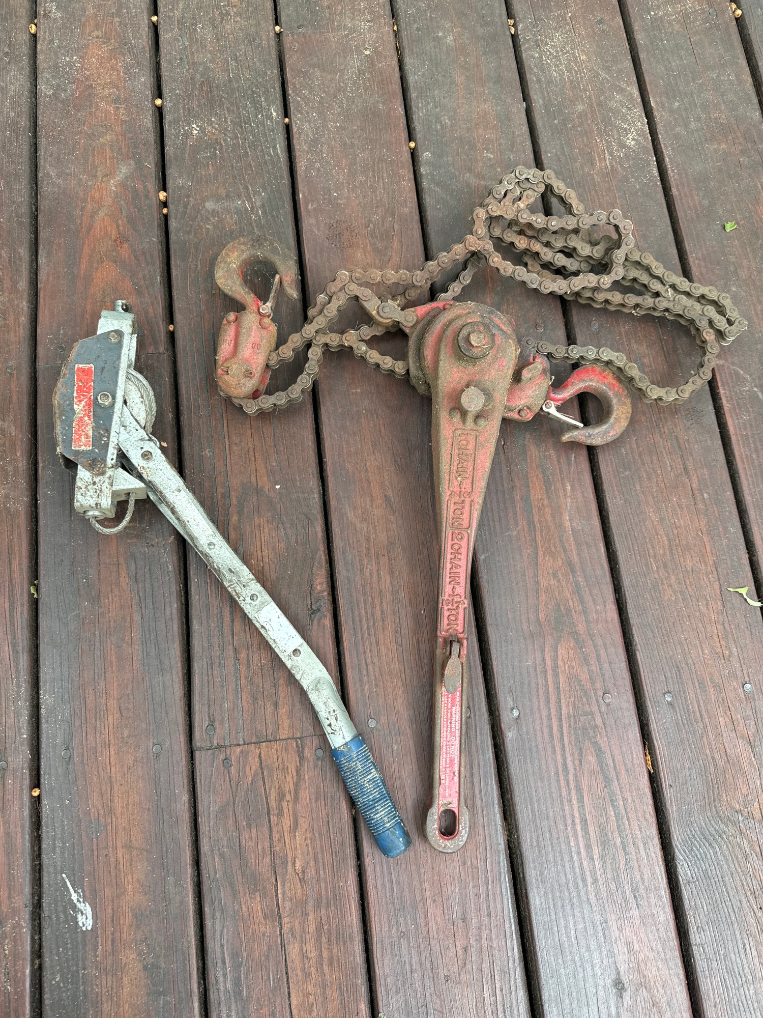 Winch/Chain/Coffin Hoist & Hand Winch #11583 | Auctionninja.com