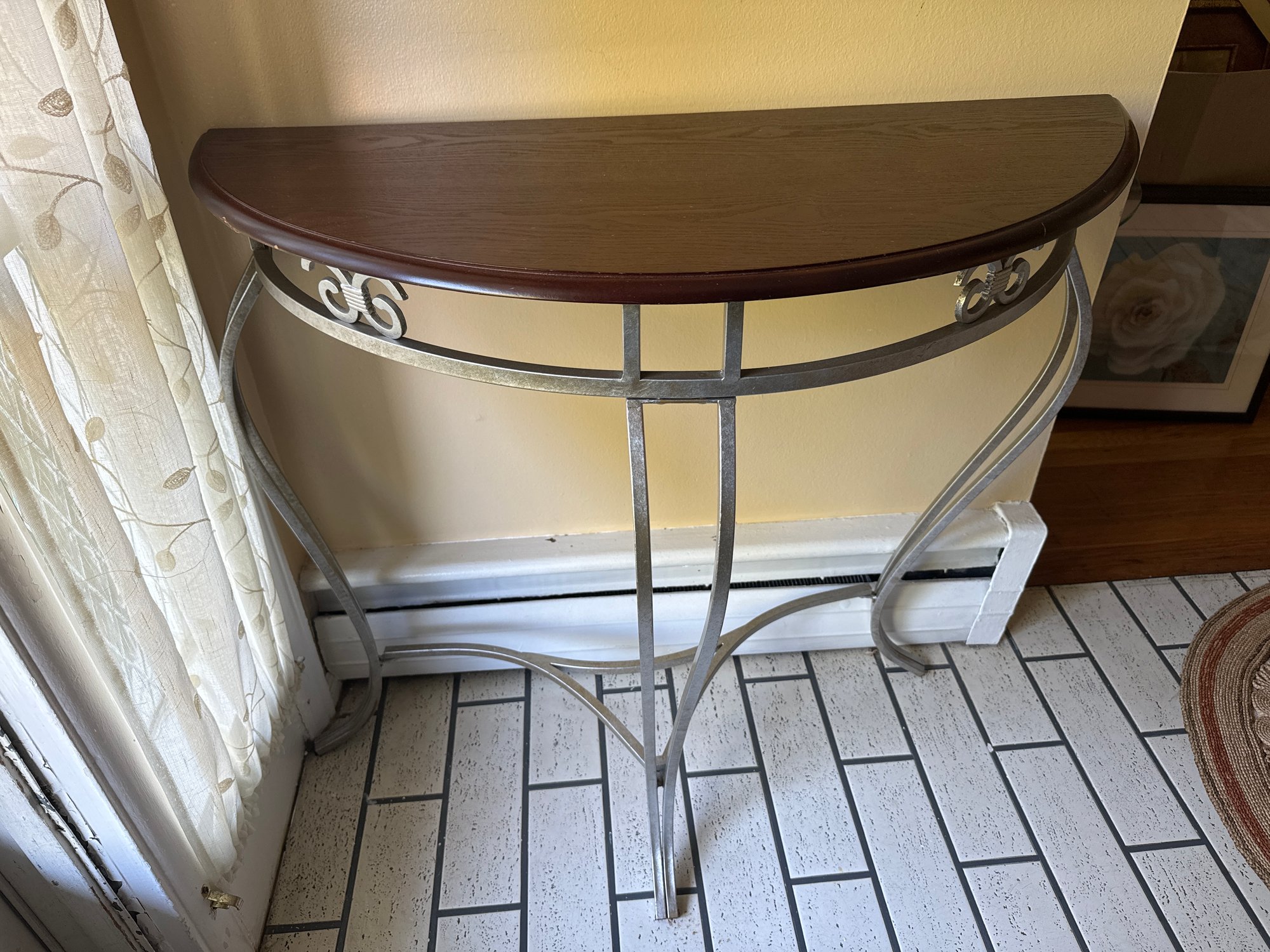 Half Moon/console Table #12106 | Auctionninja.com