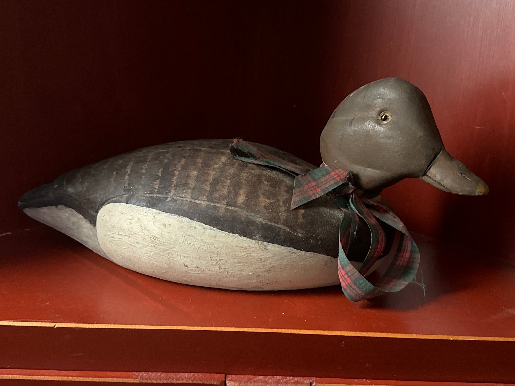 Vintage Wooden Duck Decoy #12396 | Auctionninja.com