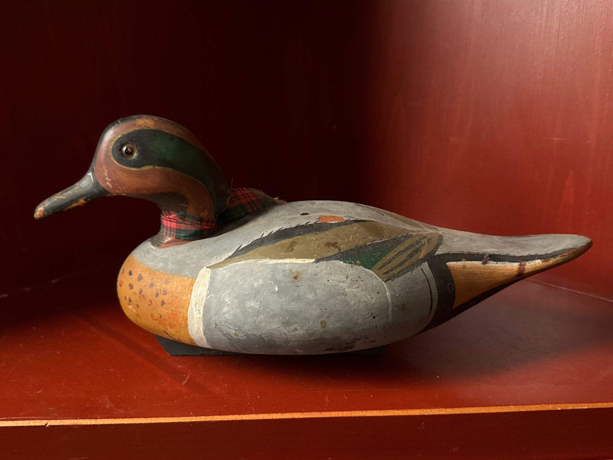 Vintage Wooden Duck Decoy #12398 | Auctionninja.com