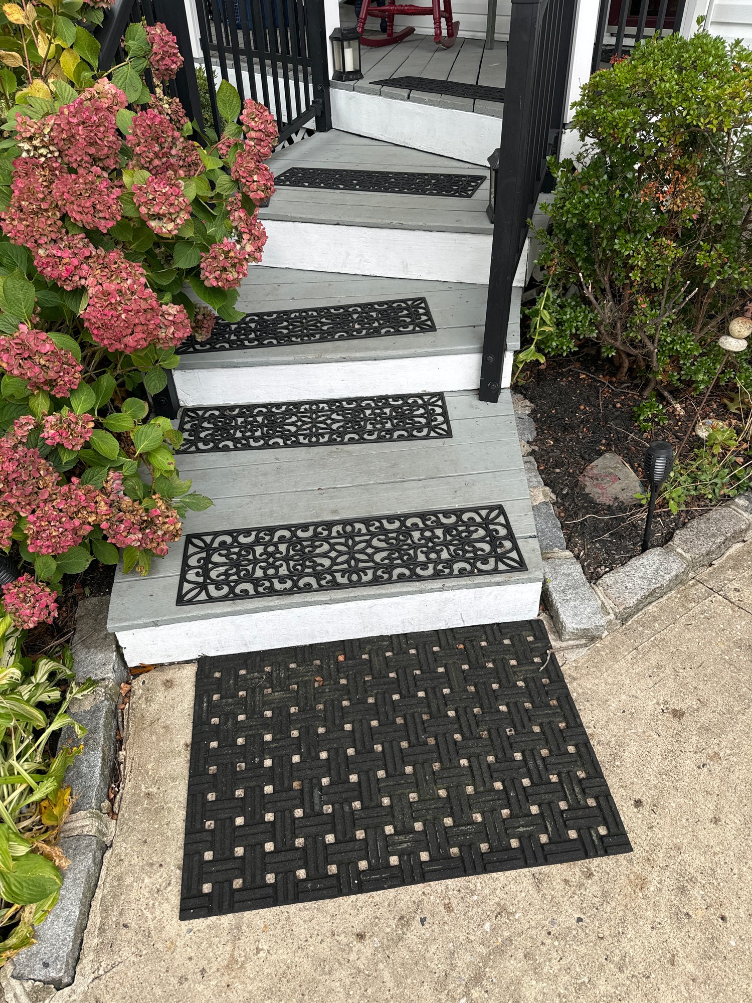 Set Of Decorative Rubber Outdoor Mats For Steps And Entryway #12470 ...