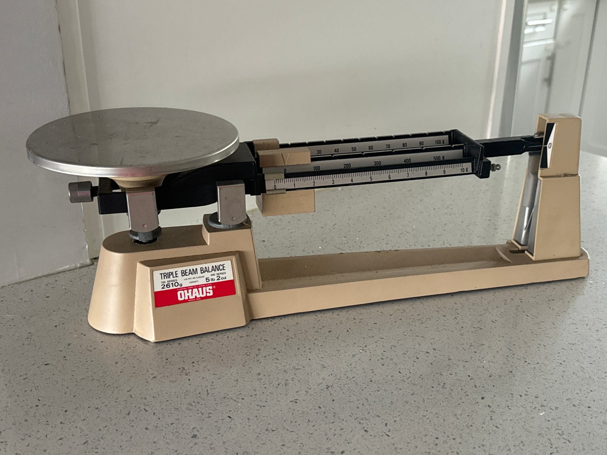 OHAUS Triple Beam Balance Scale, Model 2610g #12967 | Auctionninja.com